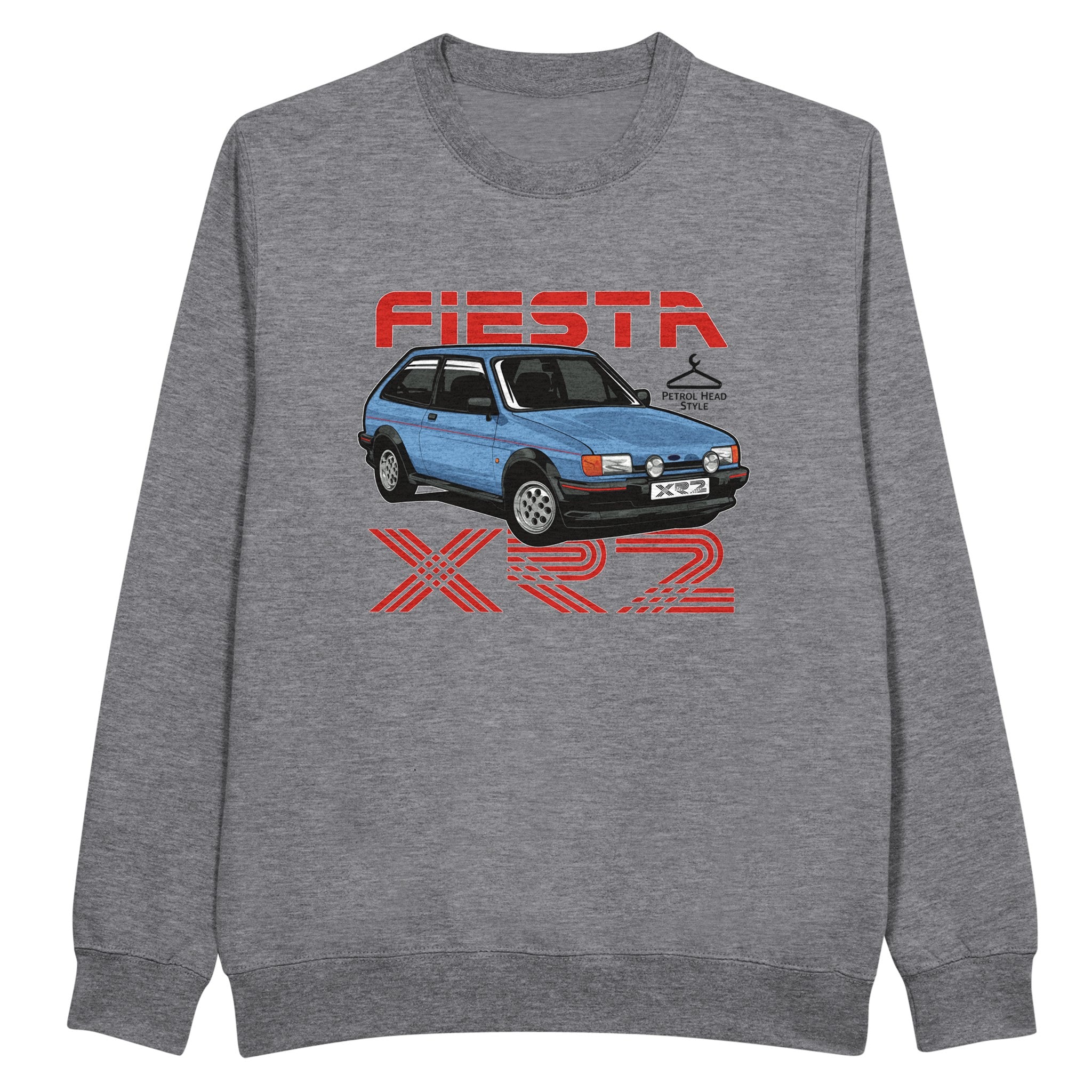 Fiesta XR2 Mk2 BLUE - Premium Sweatshirt – Petrol Head Style